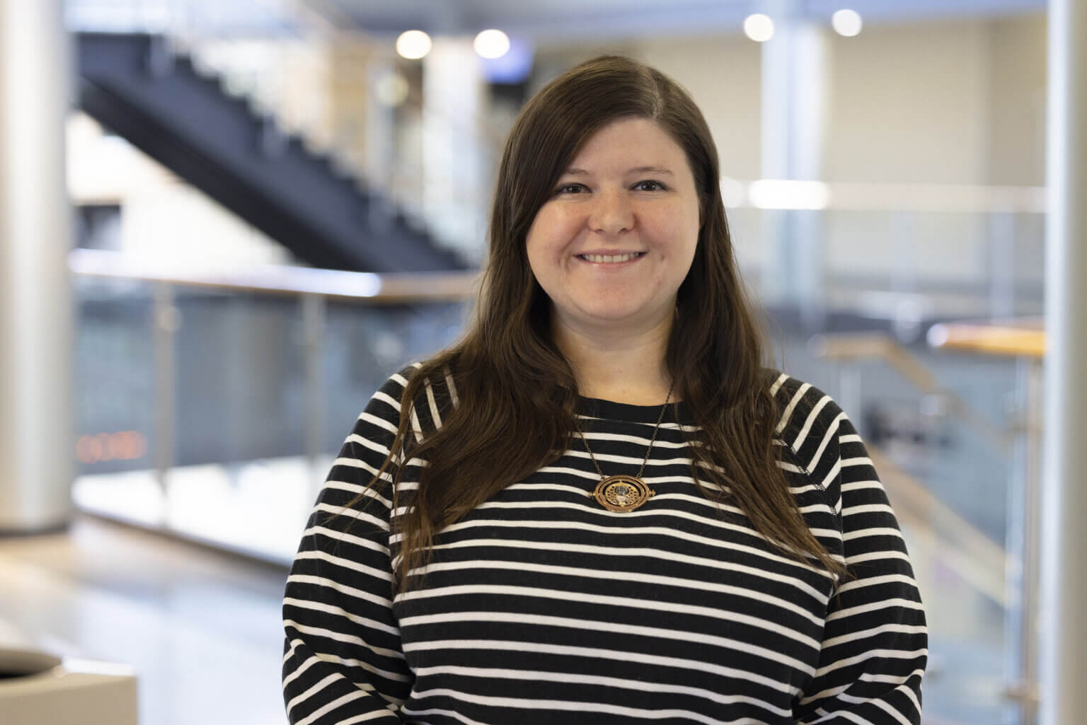 NIU Today | Jackson and Yarmolovych receive 2024 Rising Huskie Staff Award